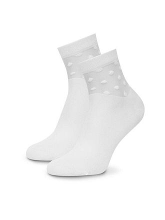 Nine West Lange Socken KR_NW_STREET_W_SS25 (2 PACK) Wei&szlig;
