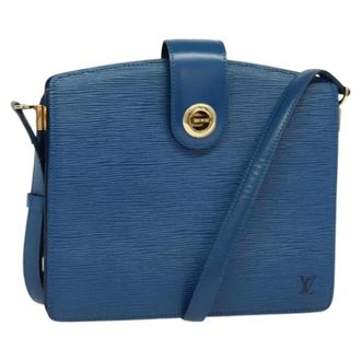 Louis Vuitton Pre-owned Leder louis-vuitton-Taschen - - Pre-owned - Damen - Blau - ONE SIZE