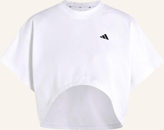 adidas T-Shirt Primelift Workout Grafik weiss