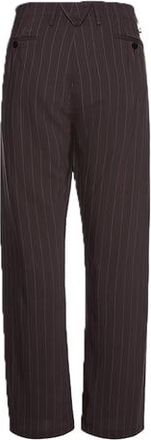 Magda Butrym Gestreifte Hose aus Wollmischung von Magda Butrym in Braun