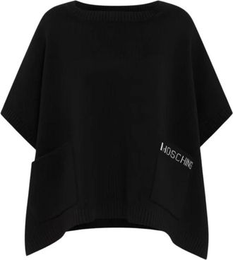 Moschino Femme, Tops, Noir, Taille: ONE Size T-Chemises