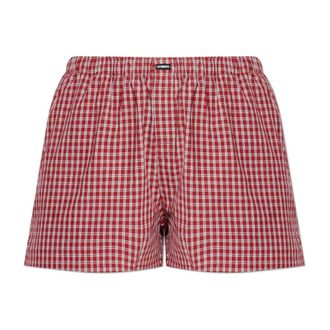 VETEMENTS Shorts mit Karomuster - - Shorts - Damen - Rot - S
