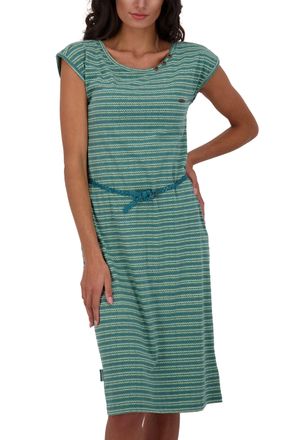 Alife And Kickin Alife and Kickin Damen MelliAK Dress Jerseykleid Kleid, Dark Forest, XS