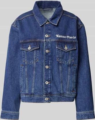 Kenzo Jeansjacke mit Label-Stitching