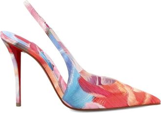 Christian Louboutin Femme, Chaussures, Multicolore, Taille: 37 EU Miss Z Sling Back