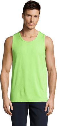 SOLS Mens Sports Tank Top Sporty - Farbe: Neon Green - Gr&ouml;&szlig;e: XL