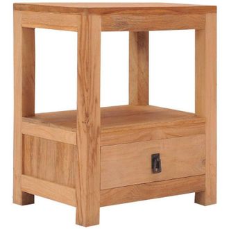 vidaXL Nachttisch 40x30x50 cm Massivholz Teak Vidaxl 582315
