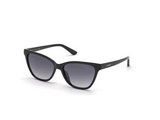 Guess GU7777, Lunettes de soleil Femme, shiny black, 55