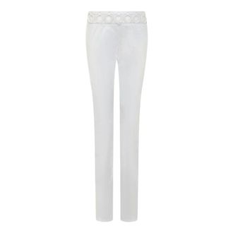 Dsquared2 Sharpei Classic Pants - - Trousers - Damen - Wei&szlig; - XS