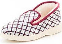 Damart Chaussons Thermolactyl Femme Blanc Imprim&eacute; Taille 38