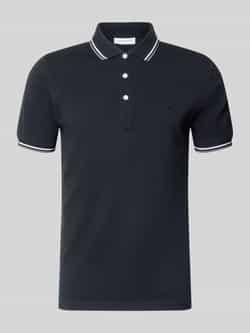 Lindbergh Relaxed Fit Poloshirt mit Kontraststreifen