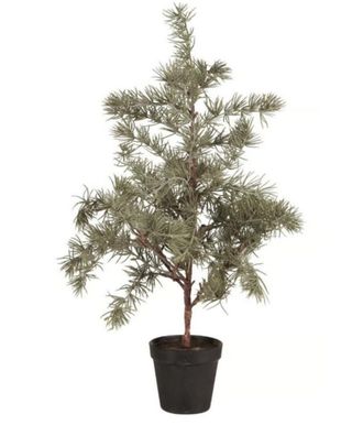 Ib Laursen Zedernbaum k&uuml;nstlich m/Plastiktopf H: 60 &Oslash;: 28