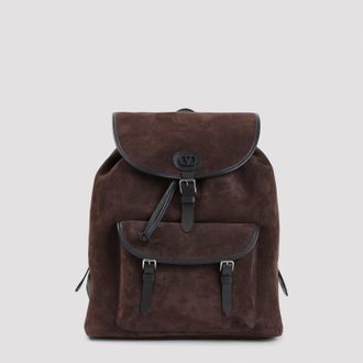 Valentino Garavani Sac &agrave; dos en daim Valentino Garavani
