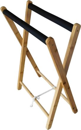 Generic Zusammenklappbarer Tennisschl&auml;gerhalter, Badmintonschl&auml;ger-Aufbewahrungsregal Aus Holz, Freistehender Ausstellungsst&auml;nder for Sportger&auml;te, for 12 Schl
