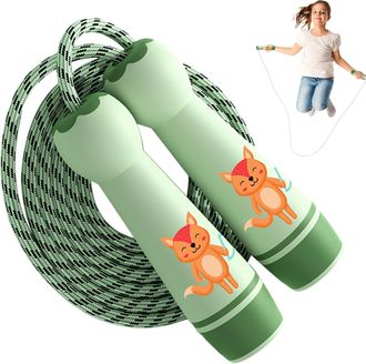 Generic Kinder Springseil, Springseil | verschlei&szlig;feste Baumwollschnur verstellbar - Kinder Springseil mit Griff f&uuml;r Jungen und M&auml;dchen Fitness &Uuml;bung
