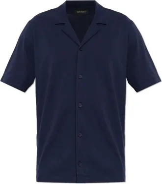 Hanro Herren, Nachtw&auml;sche & Lounge, Blau, XLGr&ouml;&szlig;e