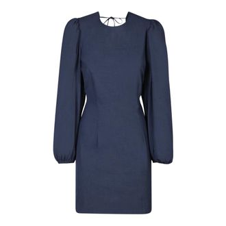Ganni Femme, Robes, Bleu, Taille: 40 FR Womens Clothing Dress Blue Aw23