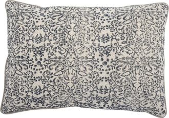 Bloomingville Creative Collection Jesi Kissen, Schwarz, Baumwolle, L60xB40 cm