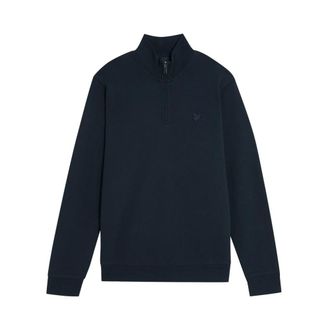 Lyle & Scott Quarter-Zip-Sweatshirt - - Sweatshirts & Hoodies - Herren - Blau - L