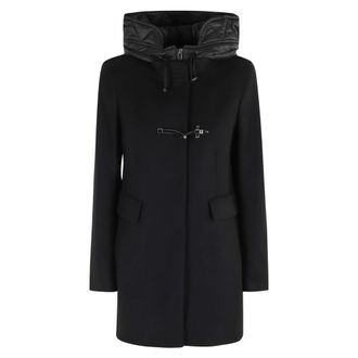Fay Dufflecoat - - Coats - Damen - Schwarzk - L