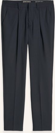 Marc O'Polo Marc Opolo Hose Model Morot Jogger Pleats blau