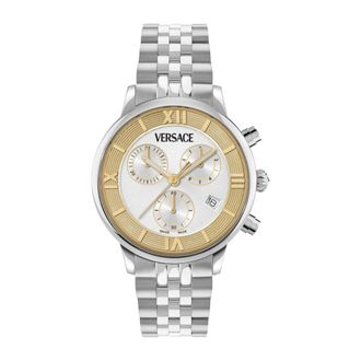 Versace Classic Chronograph Vekfa0225 - - Accessories - Damen - Grau - ONE SIZE