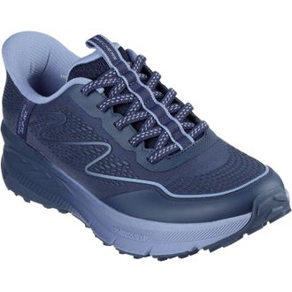 Skechers Switch Back Mist Textil Damen Wanderungen Schuhe Navy