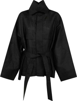 Issey Miyake Veste Casual - Noir