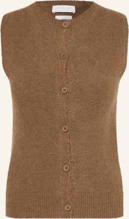 Rich & Royal Strickweste braun