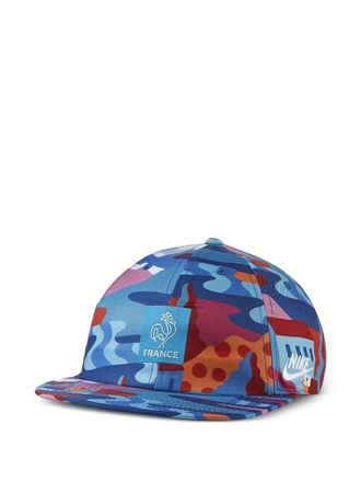 Nike x Parra Baseballkappe mit Print - Blau