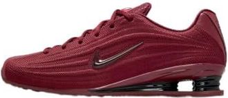 Nike Nike Baskets Shox Z pour femme, Rouge fonc&eacute;/noir, 8