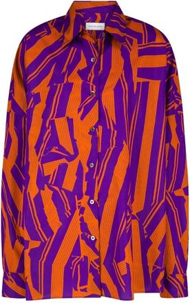 Dries Van Noten Femme, Blouses et Chemises, Multicolore, Taille: 38 FR Chemises