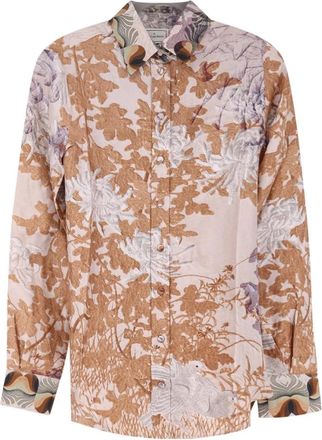 Pierre-Louis Mascia Femme, Blouses et Chemises, Multicolore, Taille: 38 FR Aloe Long Sleeve Shirt