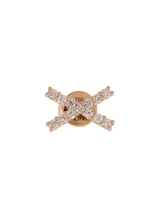 Alinka boucles doreille &agrave; diamant KAtia - M&eacute;tallis&eacute;