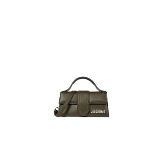 Jacquemus Dunkelgr&uuml;ne Ledertasche - - Bags - Damen - Gr&uuml;n - ONE SIZE