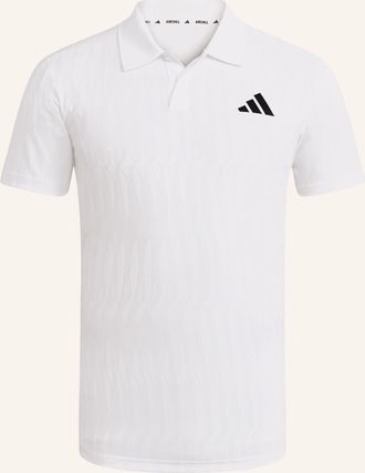 adidas Funktions-Poloshirt Freelift weiss