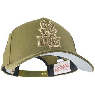 Mitchell & Ness Snapback Pro Crown Cap - Milwaukee Bucks