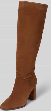 Lauren Ralph Lauren Stiefel aus echtem Veloursleder mit Logo-Detail Modell ARTIZAN TALL