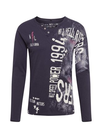 Key Largo Key Largo Herren Longsleeve Speed Button