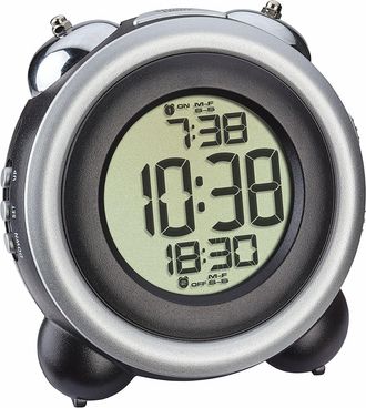 TFA Dostmann 60.2016 Digitaler Glockenwecker (schwarz mit Batterien)