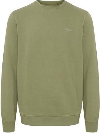 Blend Sweat-Shirt &agrave; col Rond Bhdownton pour Homme, 170115_Oil Green., S