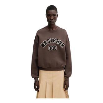 Worst Behavior Wrstbhvr, Damen, Sweatshirts & Hoodies, Braun, LGr&ouml;&szlig;e