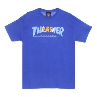Thrasher Royal Herren Tee Argentina T-Shirt - - Tops - Herren - Blau - XL