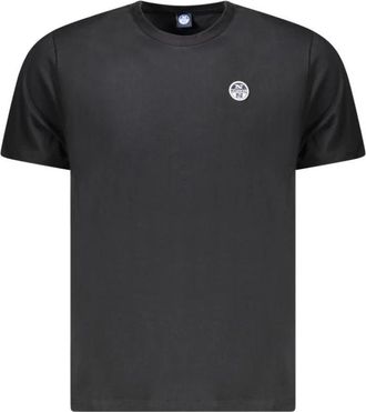 North Sails Cotton T-Shirt - - Tops - Herren - Schwarzk - L