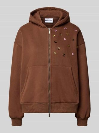 Daisy Street Sweatjacke mit Kapuze Modell TRUFFLE