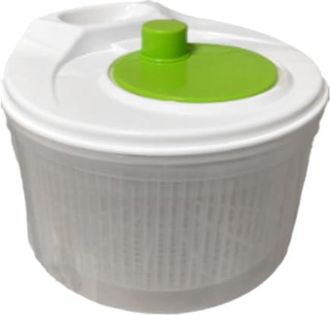 COOK CONCEPT KU6765, Ergonomische Salatschleuder, leicht zu reinigen, effizienter Schleudermechanismus, modernes Design, ideal für alle Ihre Zubereitungen, 22,5 cm