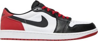 Nike Jordan Homme, Chaussures, Noir, Taille: 45 EU 1 Retro Low OG Black Toe