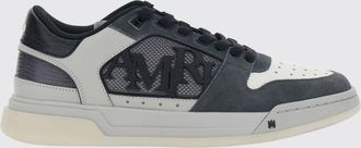 Amiri Low-Top-Sneaker aus Glatt- und Wildleder mit perforierter Spitze