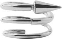 Sunnei Sunnei, Femme, Accessoires, Gris, Taille: ONE Size Spiral Ear Ring