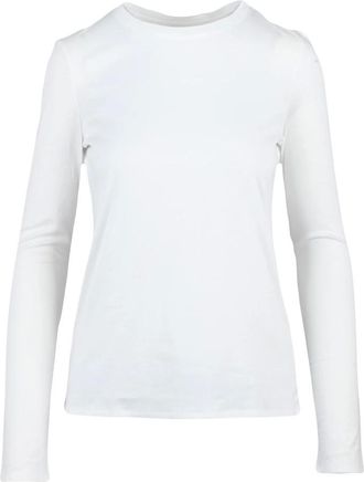 Eleventy Femme, Tops, Blanc, Taille: 42 FR Hauts &agrave; Manches Longues